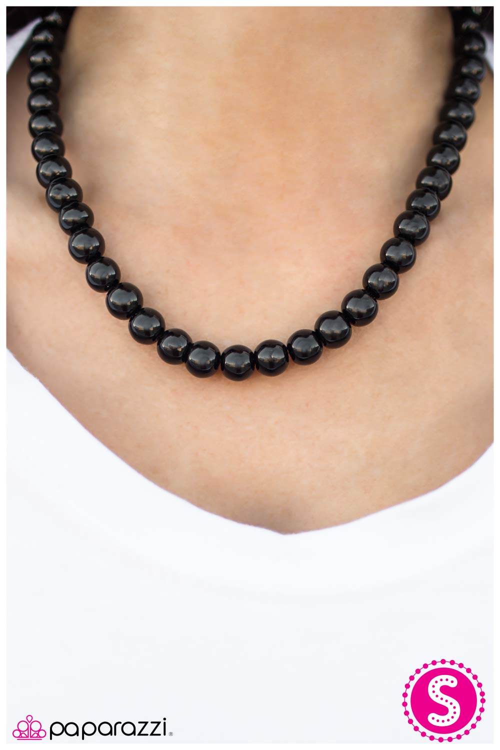 Paparazzi Accessories Not Your Mamas Pearls Black Paparazzi Accessories