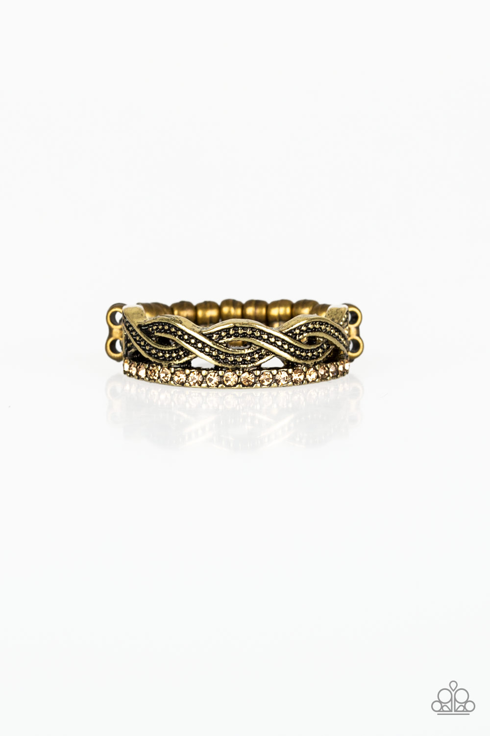 Paparazzi Accessories: Unstoppable Shine - Brass | Paparazzi Accessories Paparazzi Accessories: Unstoppable Shine - Brass | Paparazzi Accessories