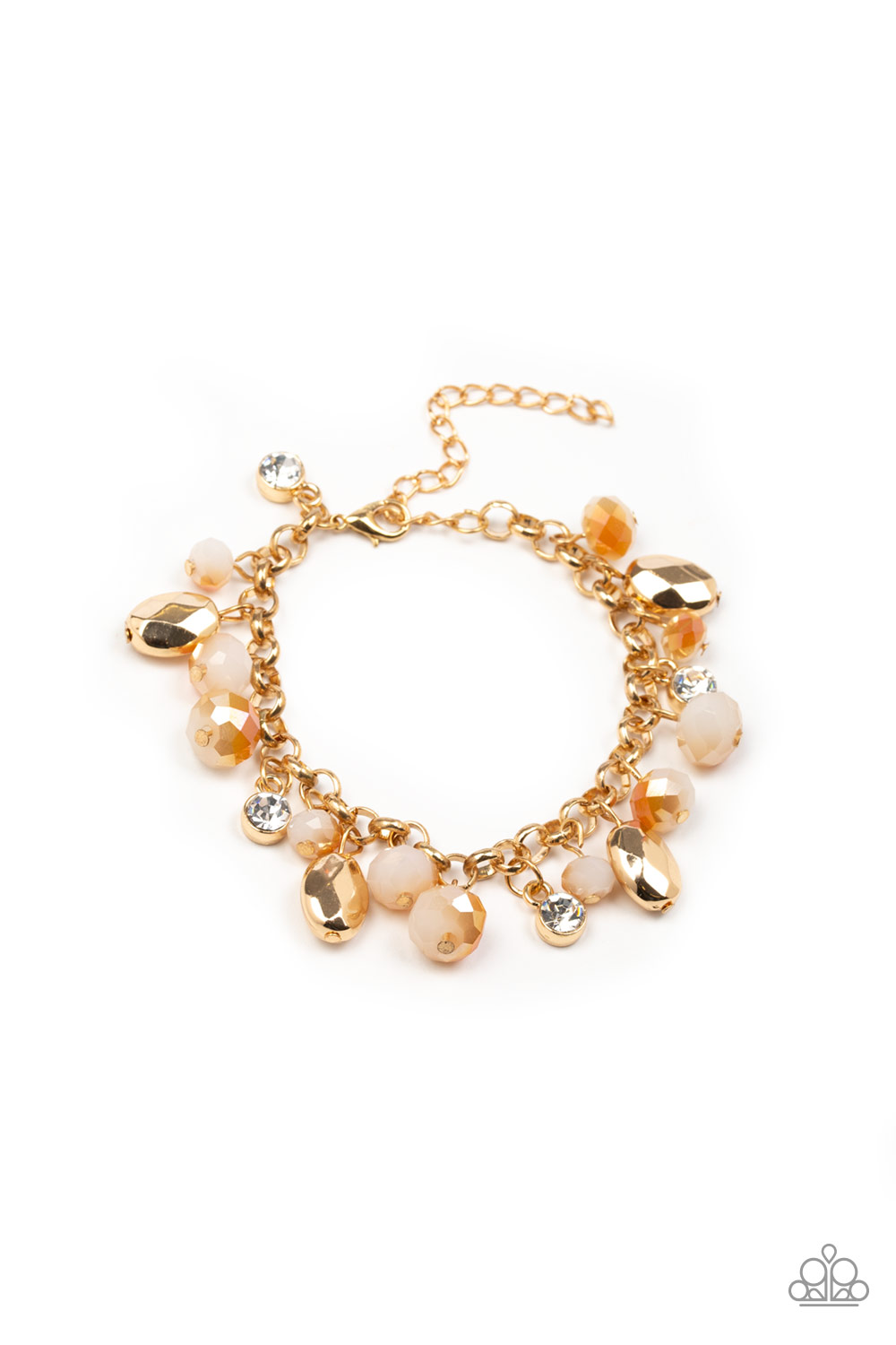 Paparazzi Accessories Dazing Dazzle Gold Paparazzi Accessories