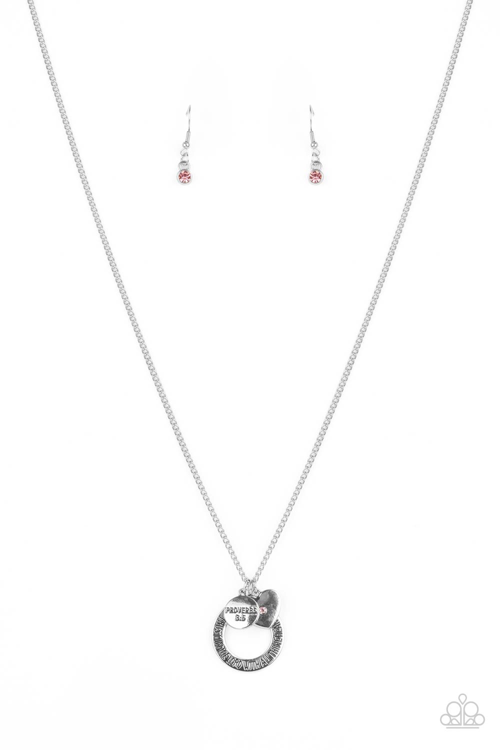 Paparazzi Accessories: Full of Faith - Pink | Paparazzi Accessories Paparazzi Accessories: Full of Faith - Pink | Paparazzi Accessories