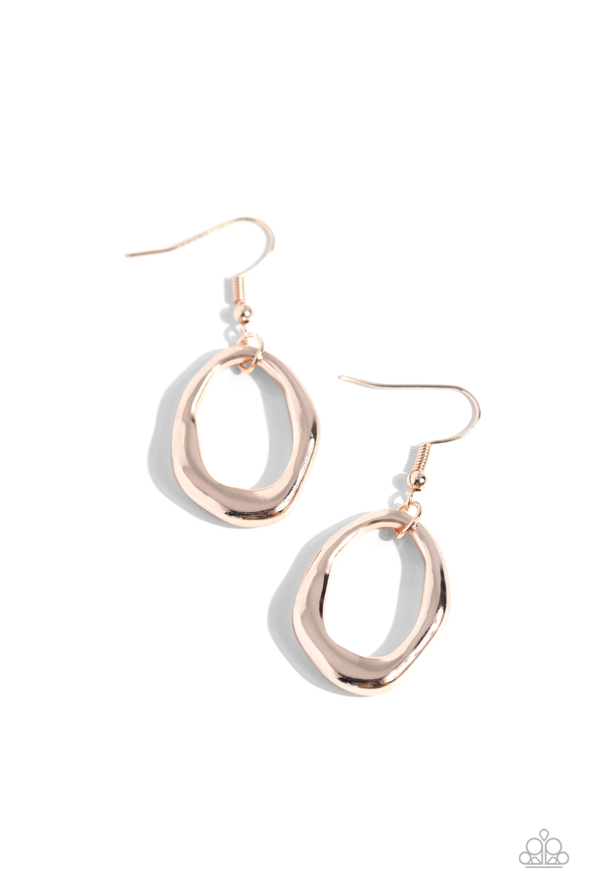 Paparazzi Accessories: Asymmetrically Artisan - Rose Gold | Paparazzi ...