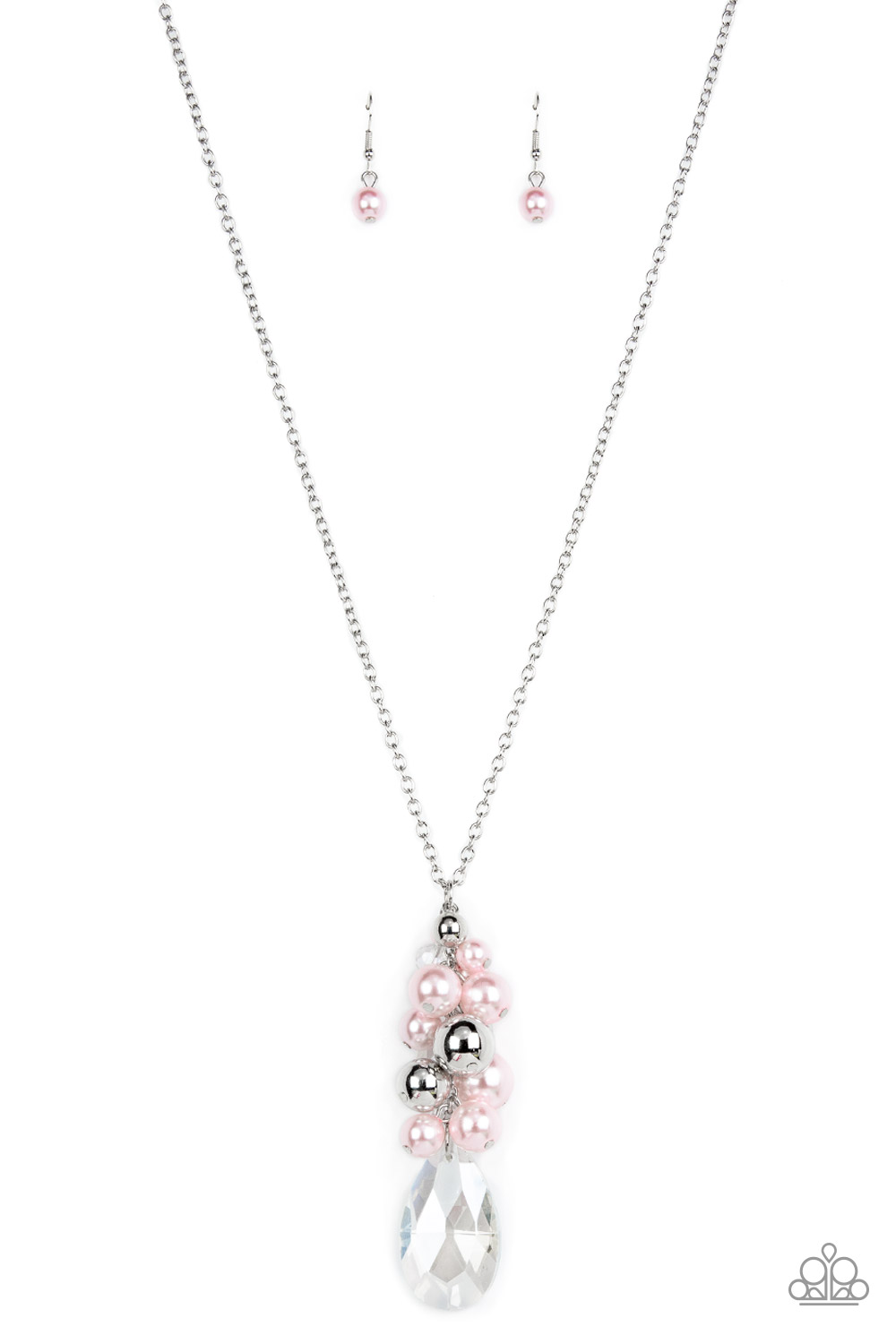 Paparazzi Accessories Drip Drop Dazzle Pink Paparazzi Accessories