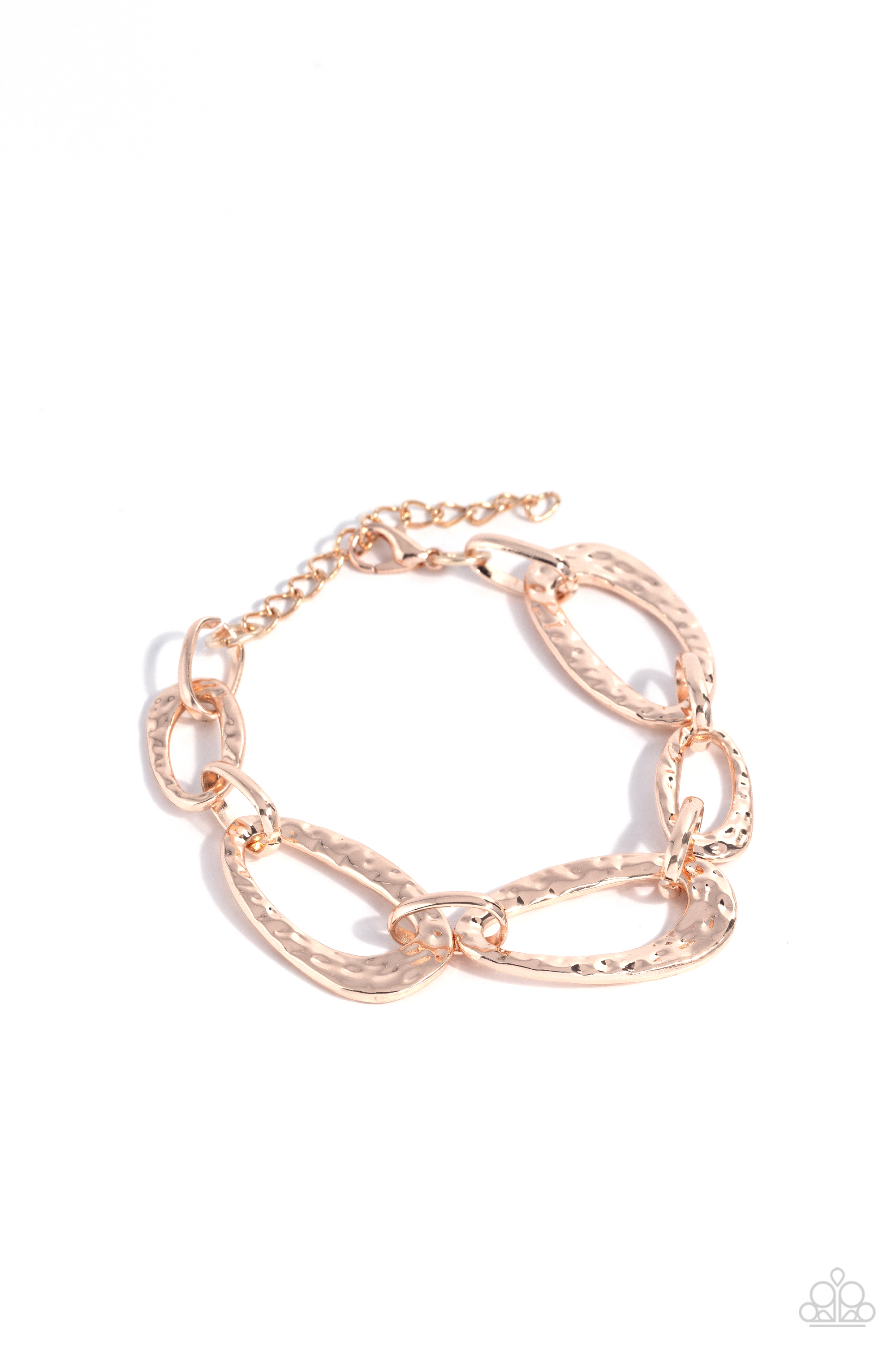 Paparazzi Accessories: HAUTE-Tempered - Rose Gold | Paparazzi Accessories