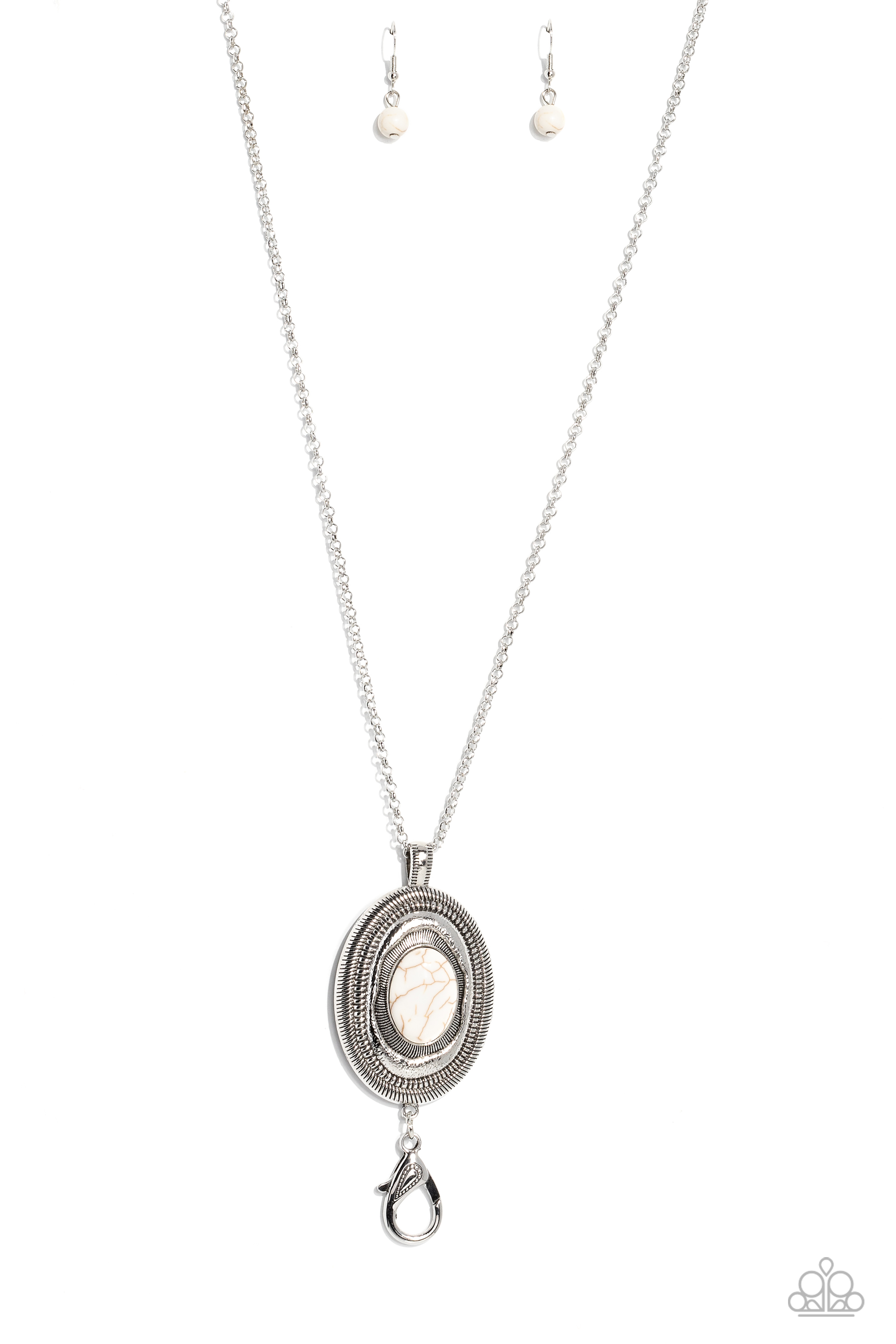 Paparazzi Accessories: Sierra Sage - White | Paparazzi Accessories