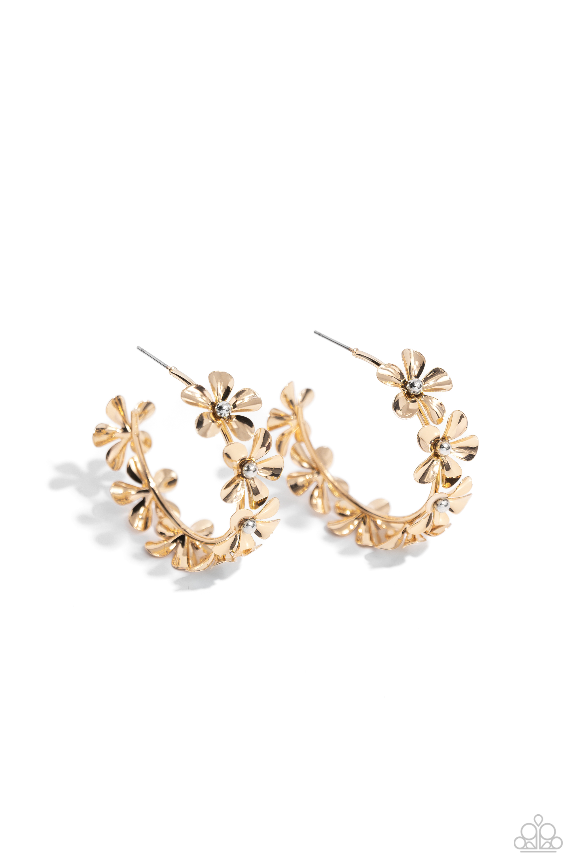 Paparazzi Accessories: Floral Flamenco - Gold | Paparazzi Accessories